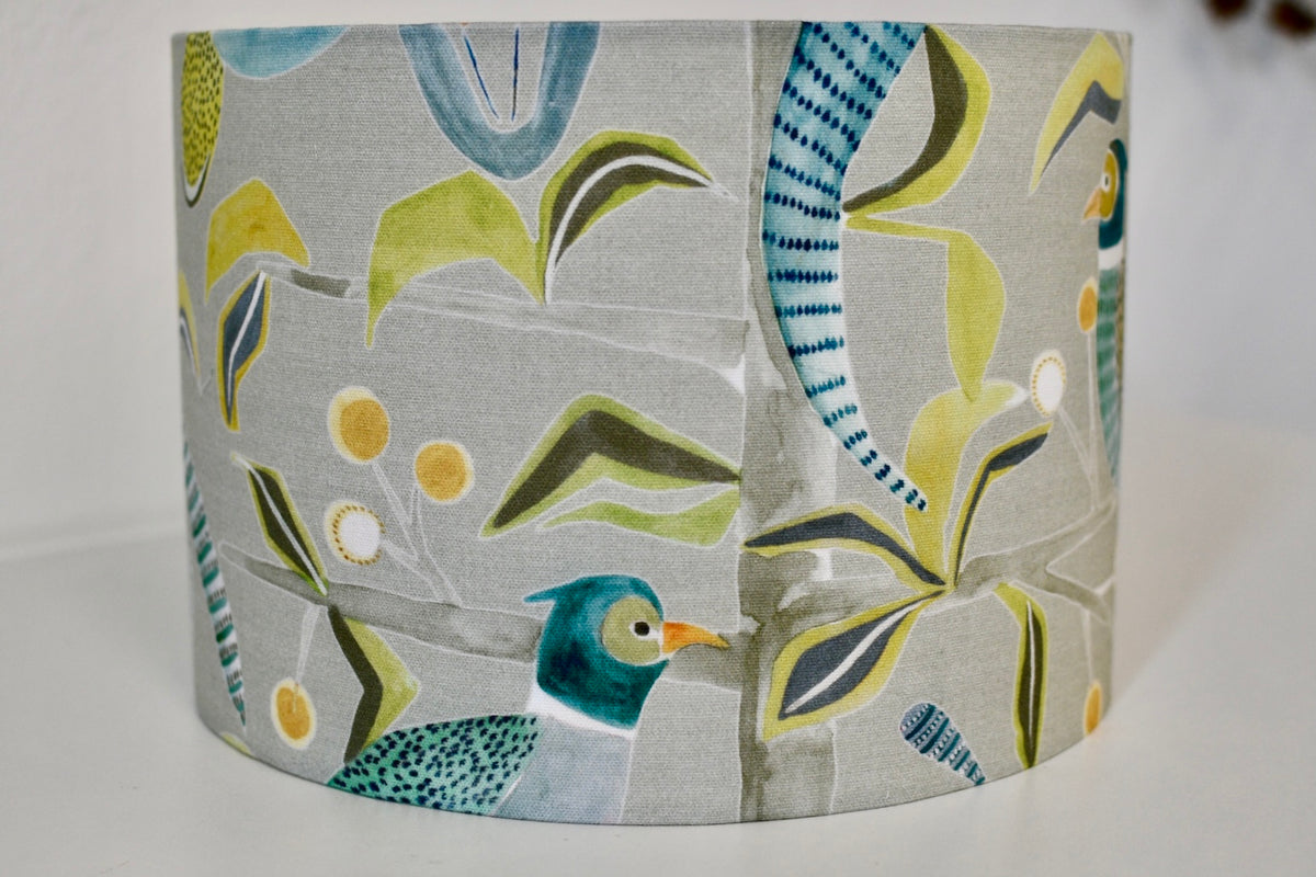 Folk Art Pheasant Lamp Shade – Kernow Queen